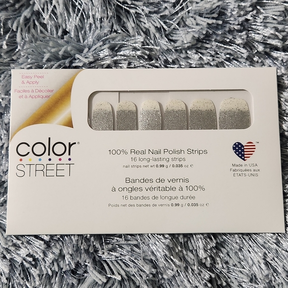 Color Street | Makeup | Color Street Silver Glitter Clear Overlay ...